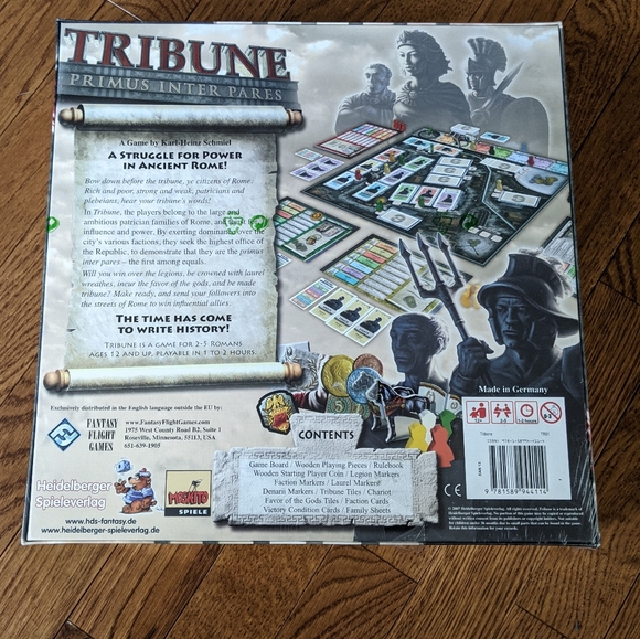 Games | Tribune Primus Inter Pares Board Game | Poshmark